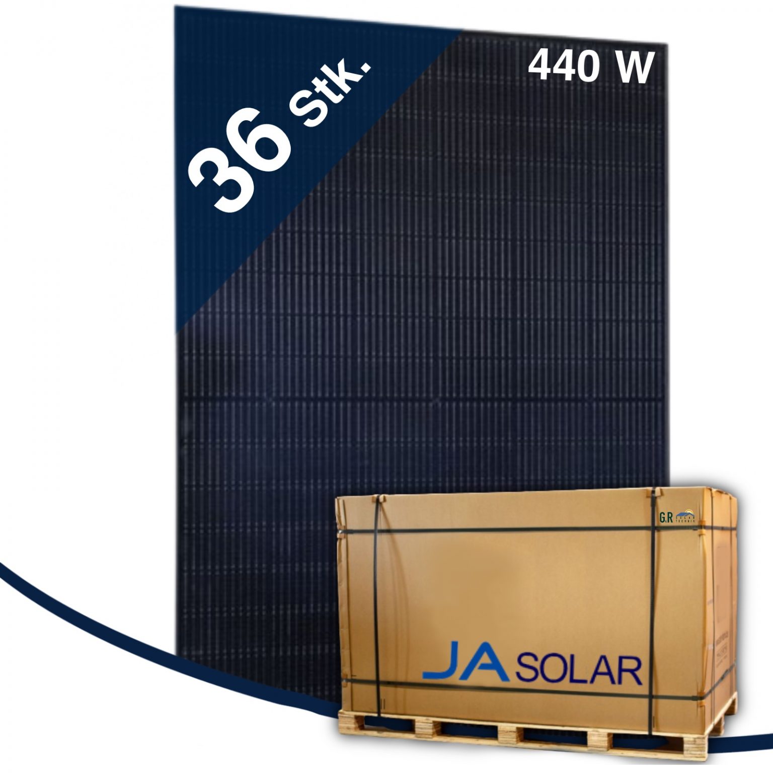 36x Solarfabrik Mono S4 Halfcut | Trend Powerline 450W White Glas Glas ...